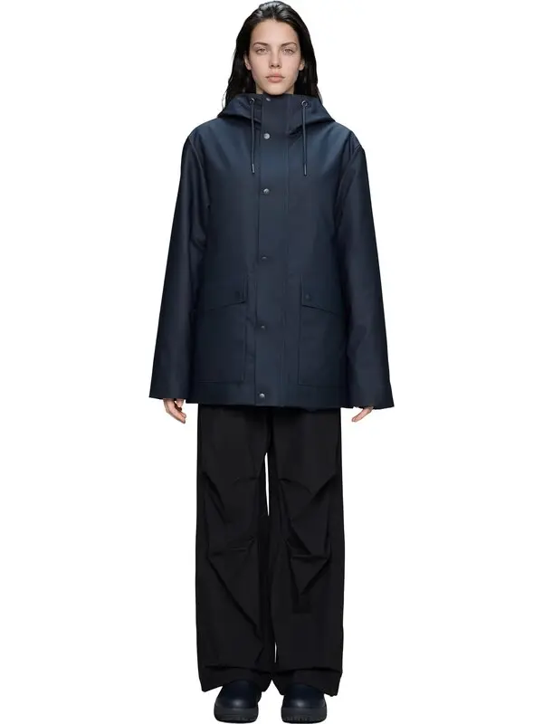 Rains Nome Parka - Navy