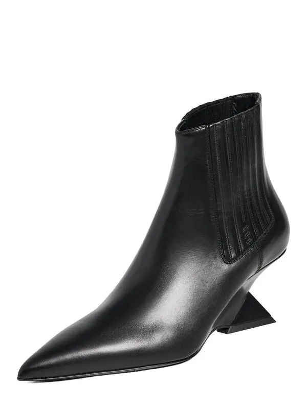 Attico Cheope Ankle Boots - Black