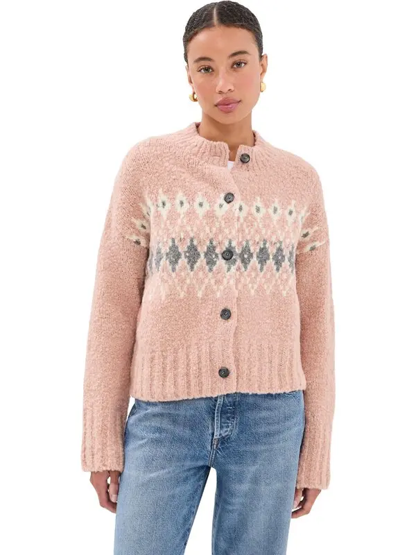 Altuzarra Haven Fair Isle Knit Sweater - Blossom