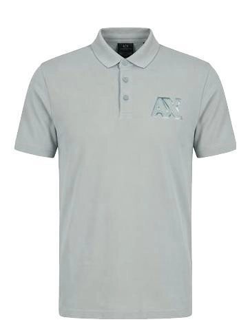 Armani Exchange Polo Shirt Size Cotton - Grey