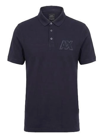 Armani Exchange Polo Shirt Size Cotton - Navy