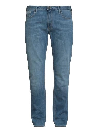 Emporio Armani Cotton Elastane Jeans - Blue