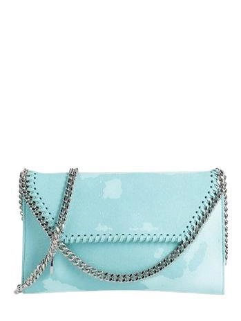 Stella McCartney Cross-body Bag Turquoise Polyester - Blue