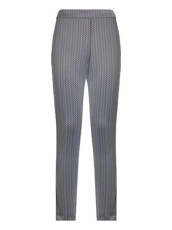 Liu Jo Herringbone Tapered Jersey Pants - Grey