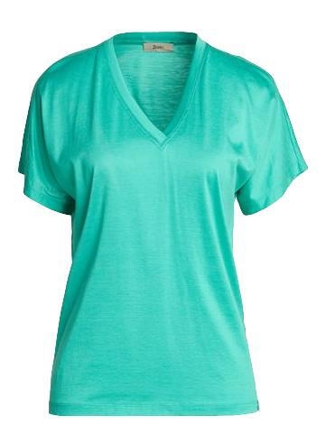 Herno T-shirt Size Silk, Cotton, Polyester - Green