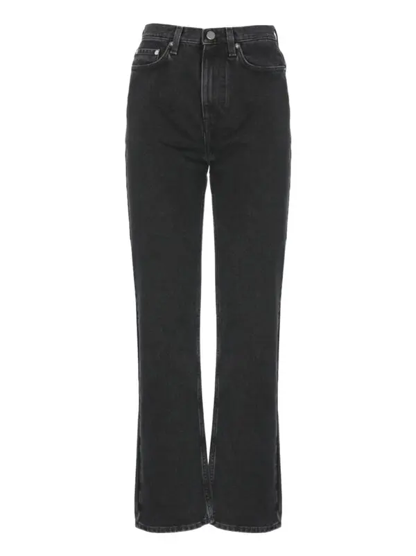 Loulou De Saison High-rise Straight-leg Jeans - Black