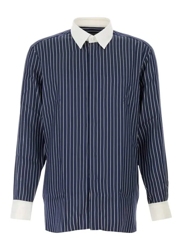 TOM FORD Striped Shirt - Black