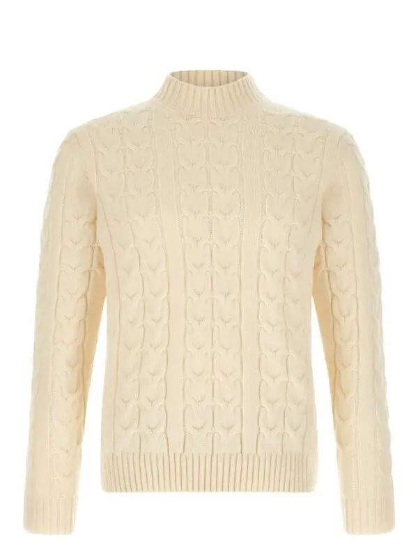 ZANONE Turtleneck Sweater - White