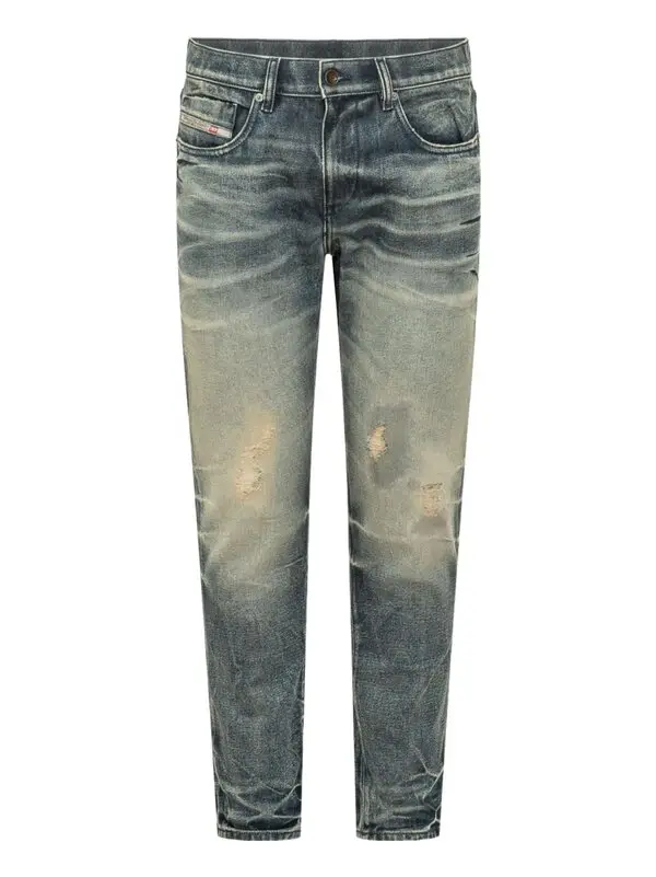 DIESEL® Belt Loops Five Pockets Jeans - Blue