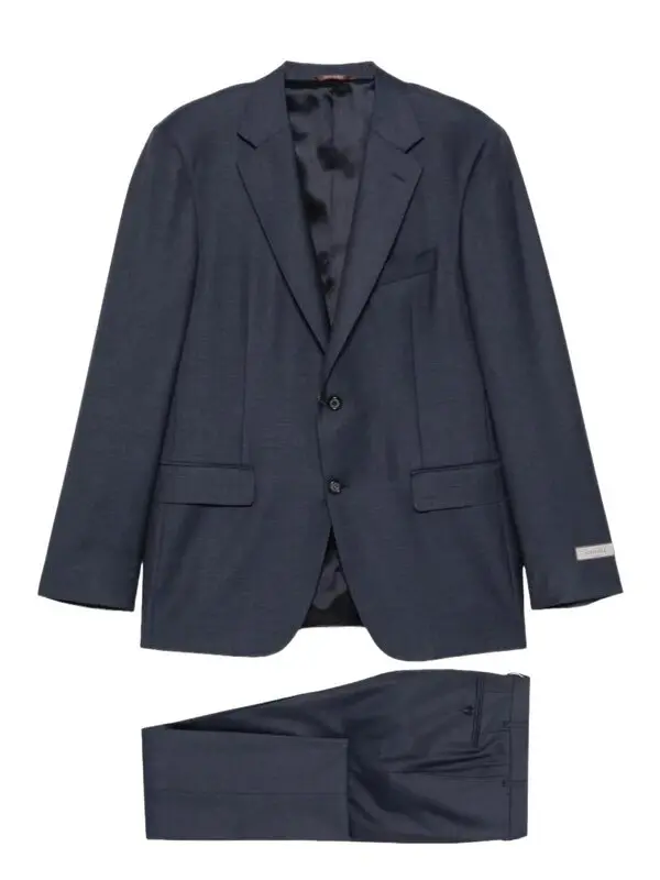 Canali Single-breasted Suit - Black