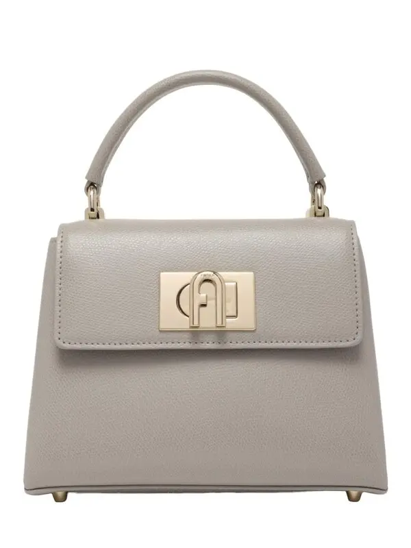 Furla Top Handle Shoulder Bag - Gray