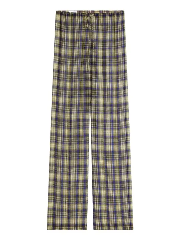 Dries Van Noten Elasticated Pleated Pants - Multicolor