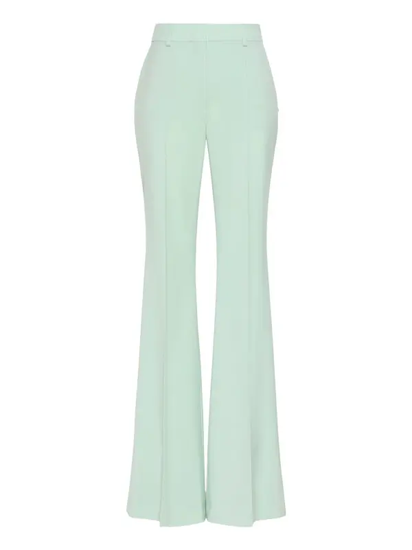 Sportmax Wool Casual Pants - Light Green