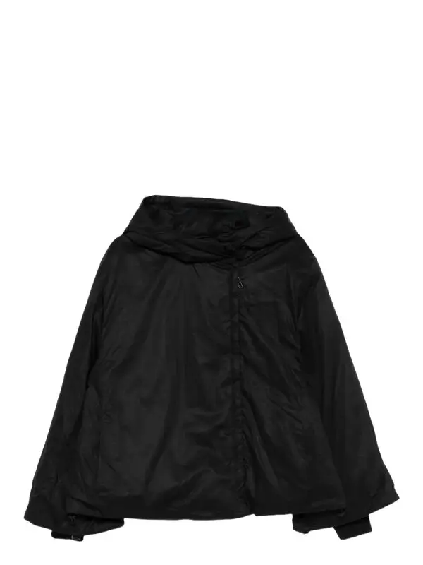 BY MALENE BIRGER Hooded Zip-up Padded Jacket - Black