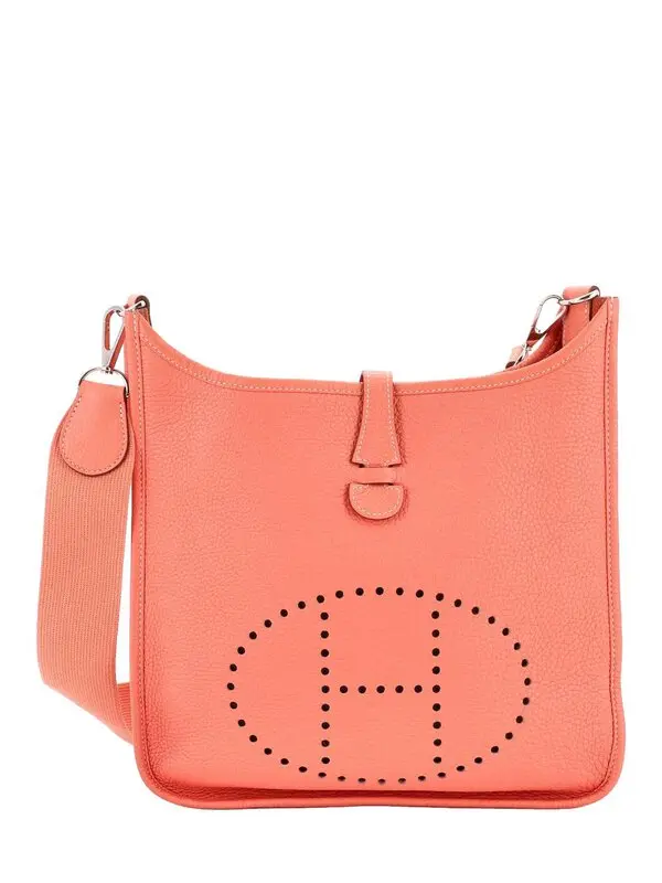 Hermès Evelyne Bag Gen I Clemence Pm - Orange