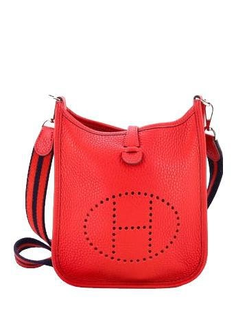 Hermès Evelyne Bag Gen Iii Clemence Tpm - Red