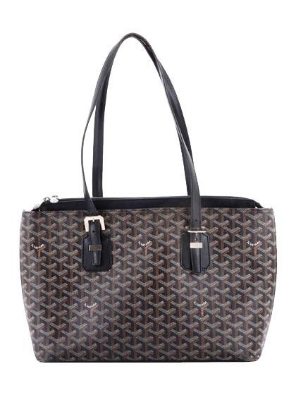 Goyard Okinawa Bag Coated Canvas Pm - Black