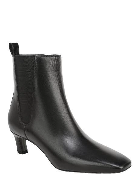 Sam Edelman Peony Leather Chelsea Bootie - Black