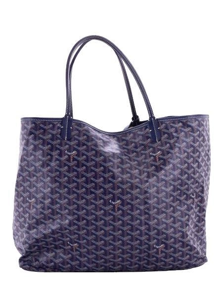 Goyard Saint Louis Tote Coated Canvas Gm - Blue