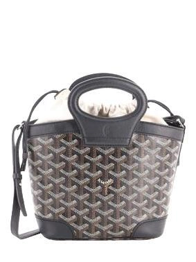 Goyard Beluga Bag Coated Canvas Mini - Black