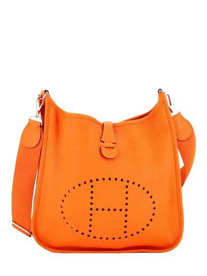Hermès Evelyne Bag Gen Iii Clemence Pm - Orange