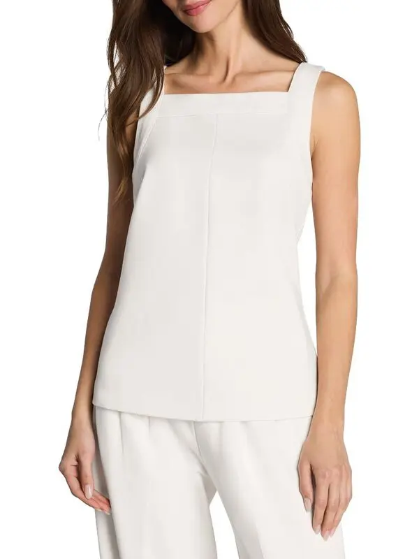 Spanx Square Neck Tank - Ivory