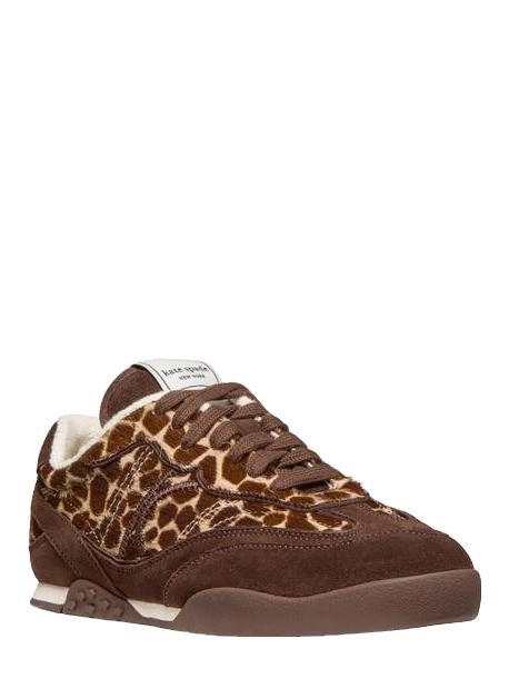 Kate Spade New York Genuine Calf Hair Drift Sneakers - Hot Fudge Multi