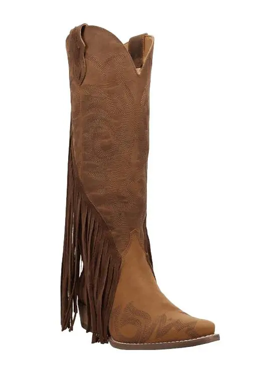 DINGO Walk West Western Boot - Brown
