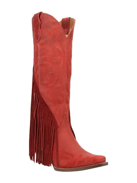 DINGO Walk West Western Boot - Red