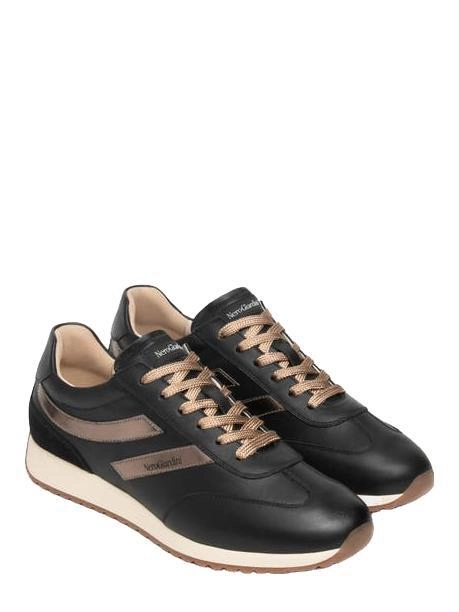 NEROGIARDINI Print Low Top Sneakers - Black