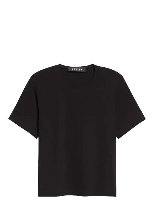 ASHLYN Dondi Half Sleeve T-shirt - Black