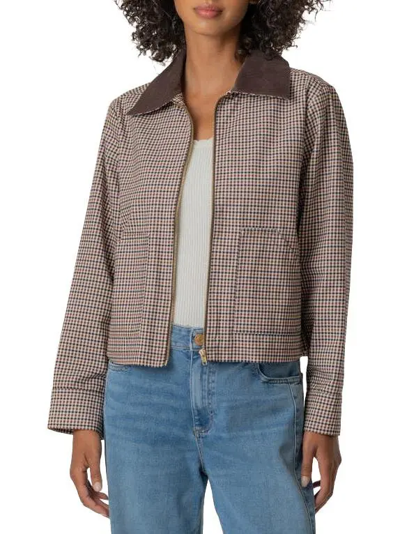 Kut From The Kloth Natalia Cotton Twill Jacket - Chocolate