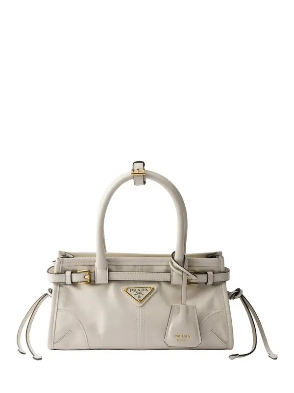 Prada Bonnie Leather Mini Bag - White