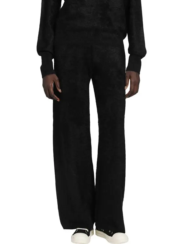 THOM KROM Brushed Soft Cashmere Trousers - Black