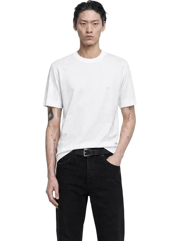 Emporio Armani Jersey Short Sleeve T-shirt - White