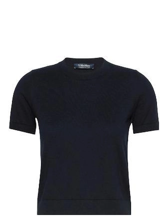 Max Mara Giulietta Crewneck Knitted Jumper - Black