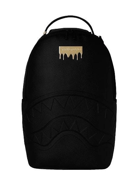 SPRAYGROUND Gold Brick Drip Backpack - Black