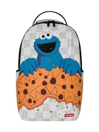 SPRAYGROUND Cookie Monster Shark Backpack - Multicolor