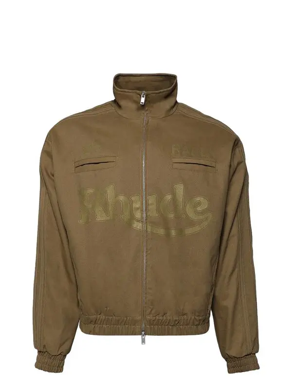 Rhude Rally Track Jacket - Tan