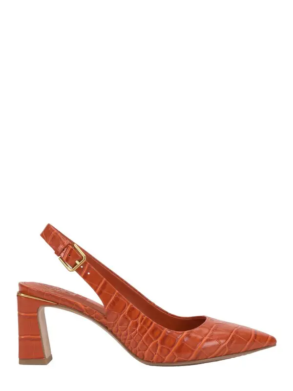Vince Camuto Hamden Buckle Slingback Pump - Sunset