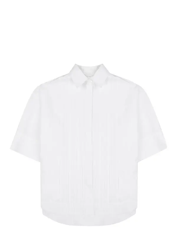 P.a.r.o.s.h Pleated Shirt - White