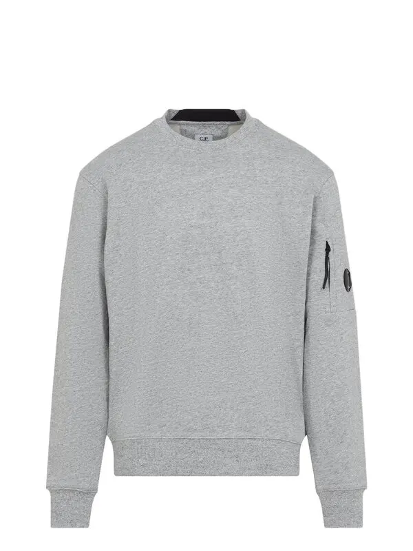 C.P. COMPANY 100% Cotton Sweatshirt - Grey