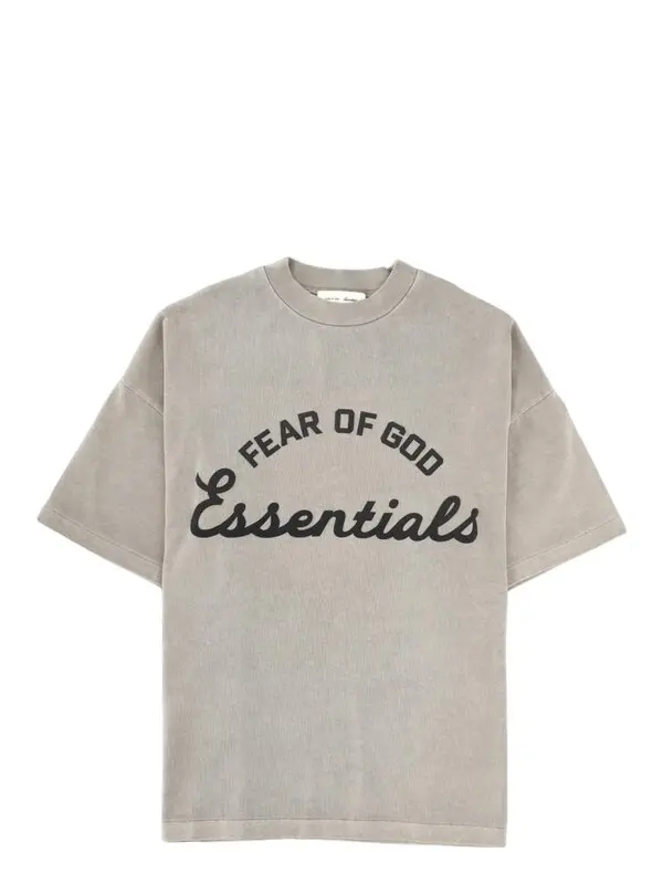 Fear Of God Graphic Cotton T-shirt - Grey