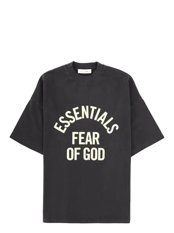 Fear Of God Oversized Graphic T-shirt - Black