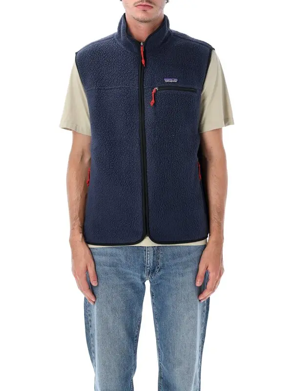 Patagonia Retro Pile Fleece Vest - Blu