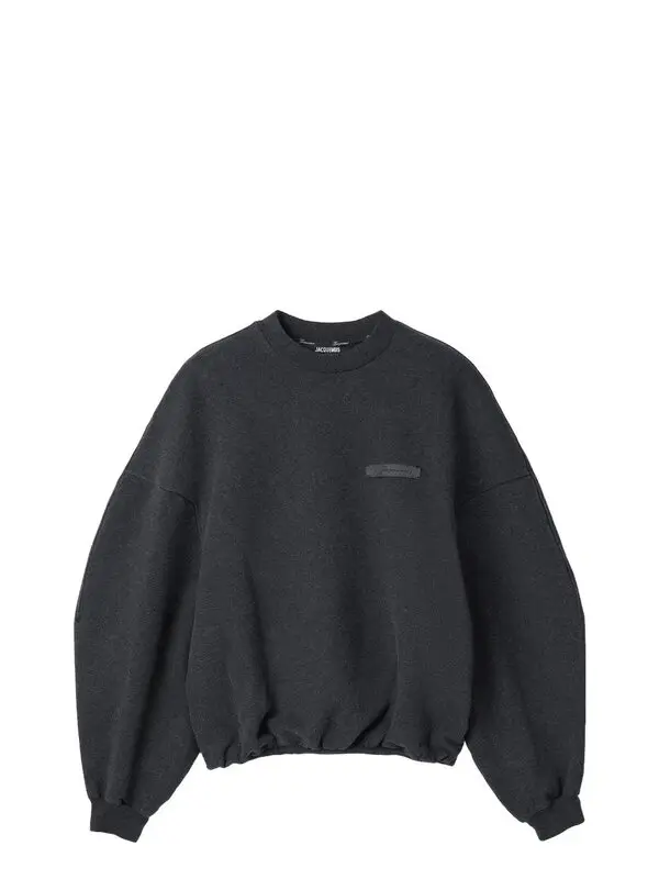 Jacquemus Ribbon Sweatshirt - Darkgrey