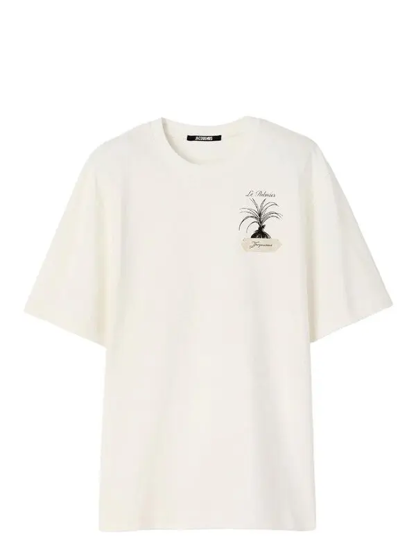 Jacquemus Palm Print T-shirt - Palmierpri