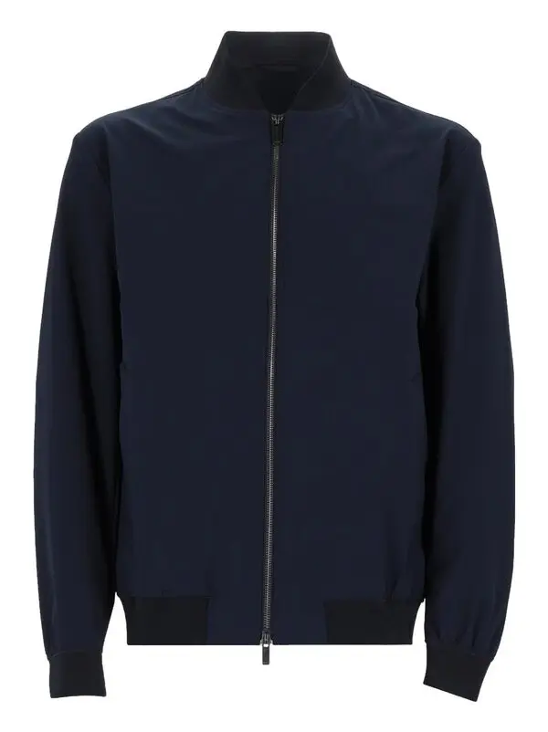 BOSS Zip-front Bomber Jacket - Multicolour