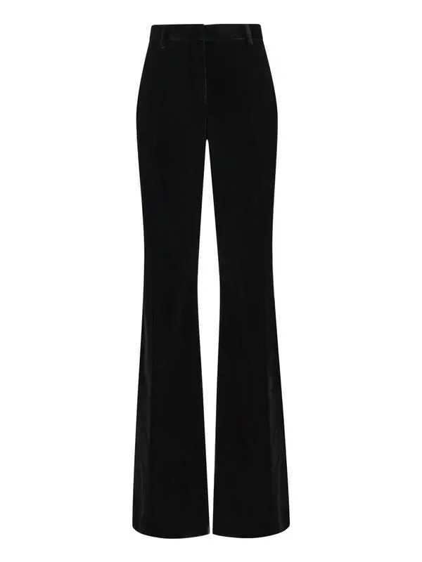 Etro High-waist Wide-leg Pants - Black