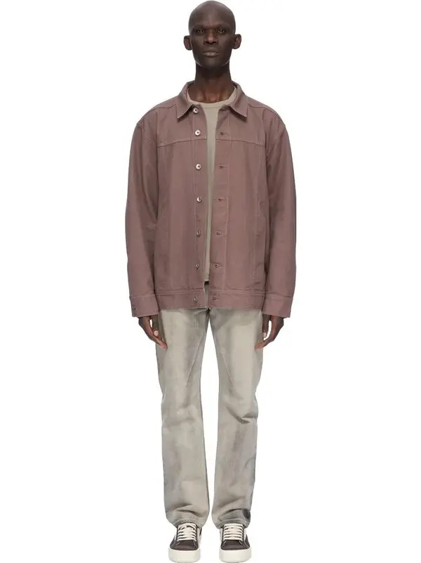 Rick Owens Fog-cut Jeans - Grigio